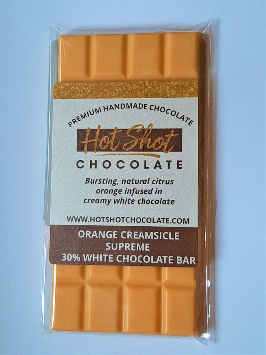 Creamsicle Orange Supreme Chocolate Bar (24pc) – Hot Shot Chocolate